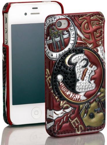 Amazon.com: NCAA Florida State Seminoles 3D Luxe Cover for iPhone 4/4S ...