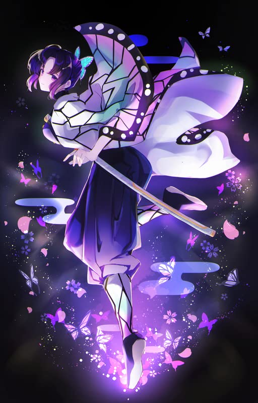Poster Best Kimetsu No Yaiba Ufotable Kochou Shinobu Goroo Eneosu Matte ...