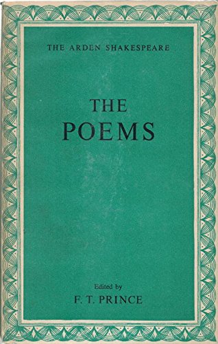 The Arden Edition of the Works of William Shakespeare: The Poems ...