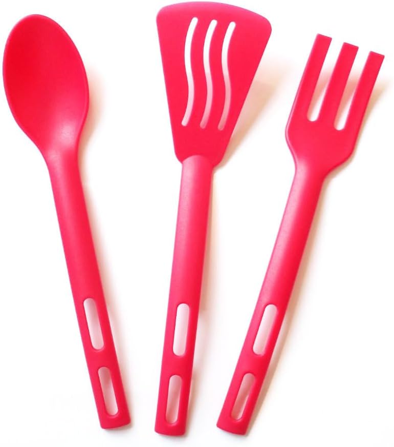 Amazon.com: Kitchen Cooking Tools 3Pcs Mini Nylon Kitchen Utensils Set ...