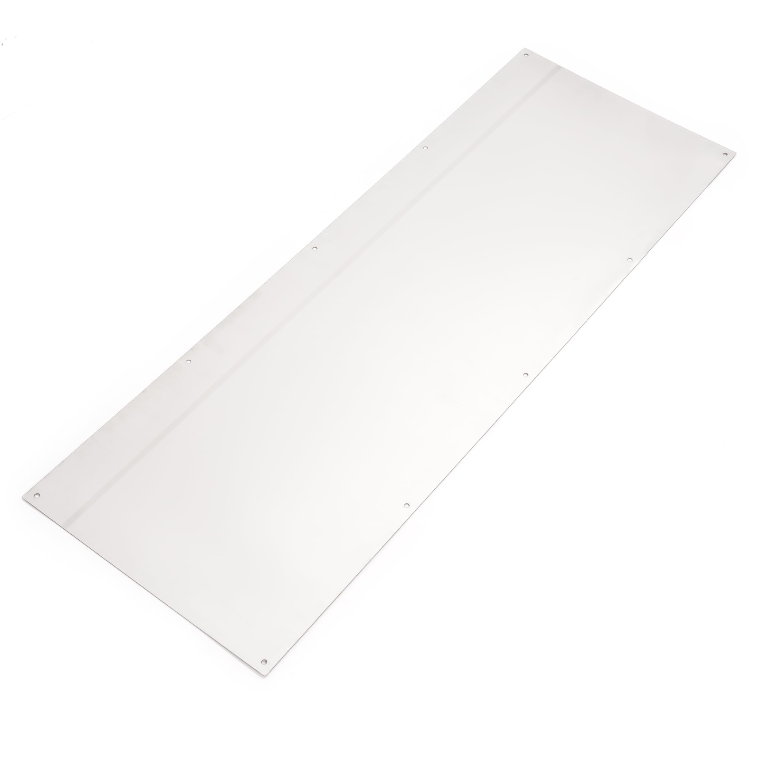 HECASA Stainless Steel Door Kick Plate 12" X 34" X 3/64" Rectangular ...