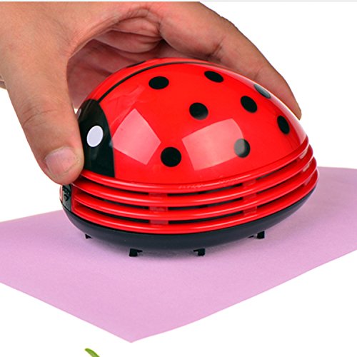 galaksy Black : Mini Ladybug Desktop Coffee Table Vacuum Cleaner Dust ...