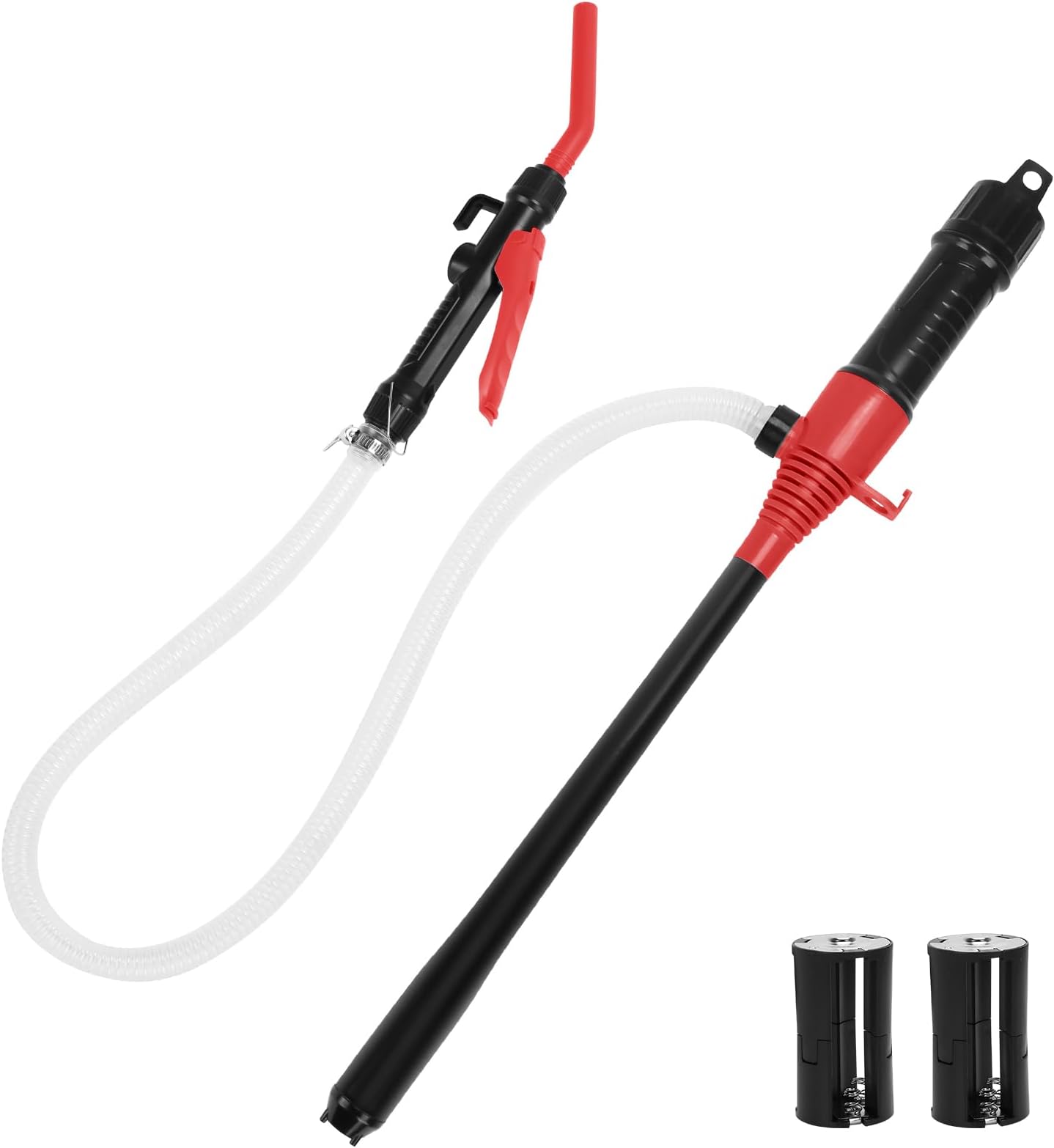 Amazon.com: Portable Power Battery Pump with Clip, Electric Fuel ...