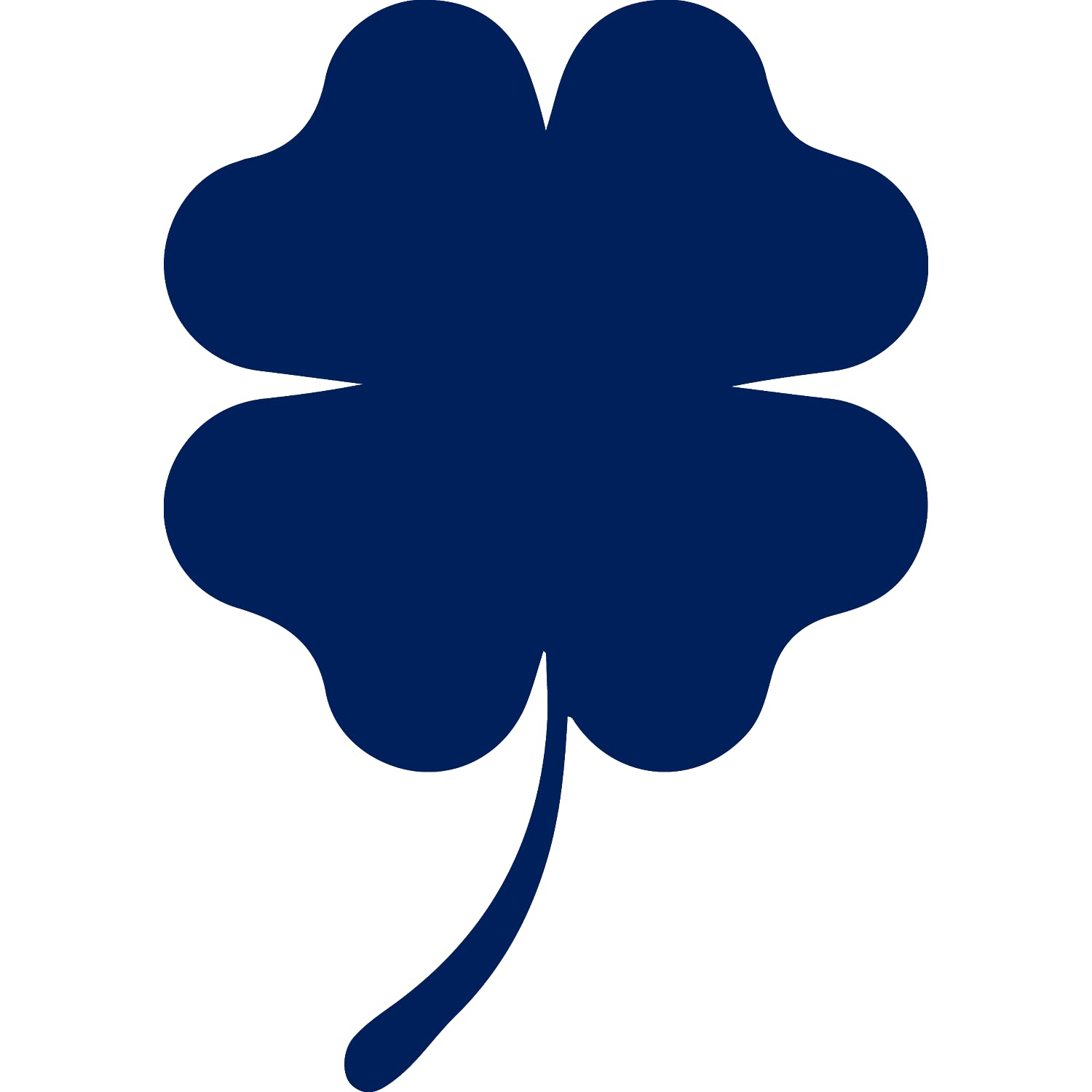 Four Leaf Clover Silhouette