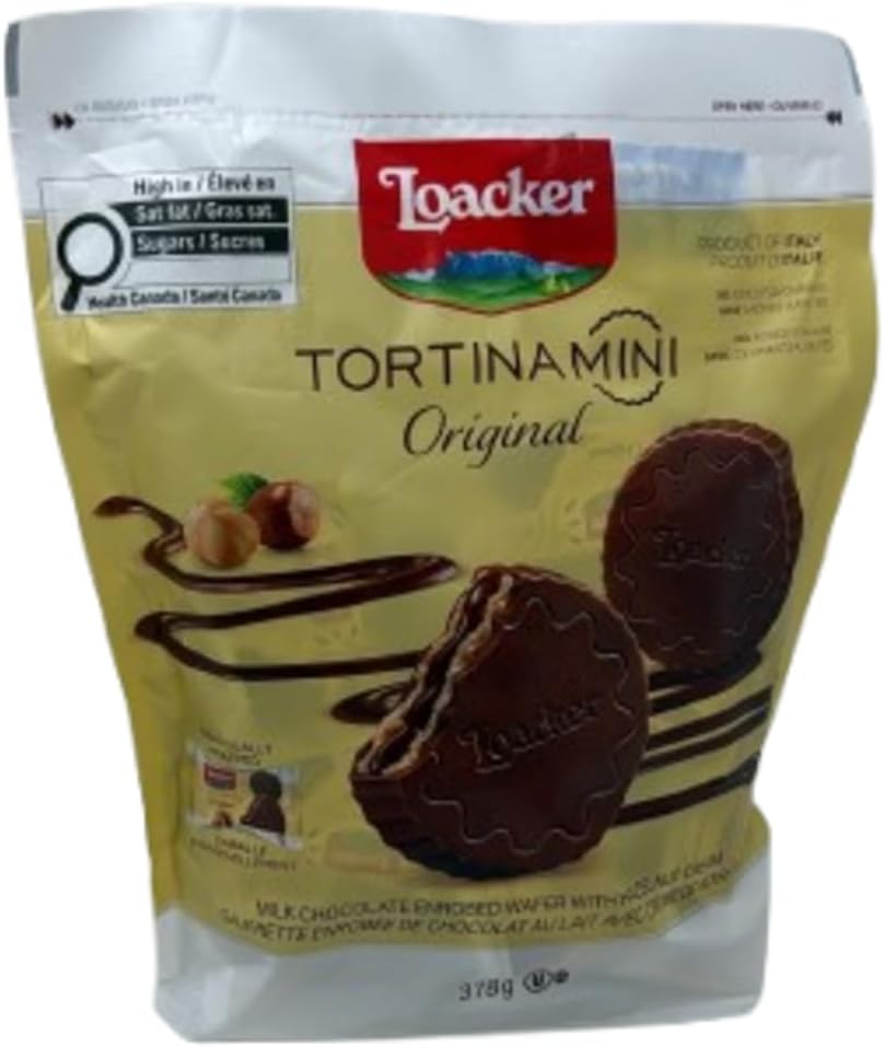 Loacker Tortina Mini Original – 378g | Milk Chocolate | Hazelnut Cream ...