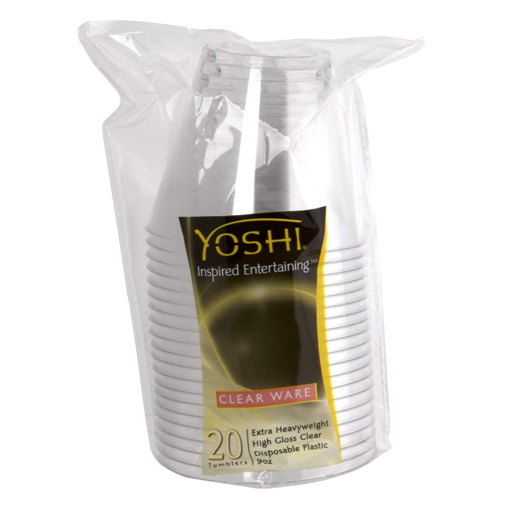 Amazon.com | EMI Yoshi ClearWare 9-Ounce Tumblers: Tumblers & Water Glasses