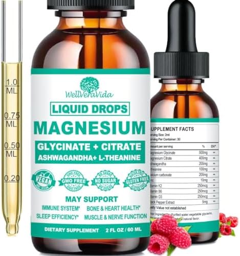 Amazon.com: Magnesium Glycinate 500mg, Calm Magnesium Glycinate ...