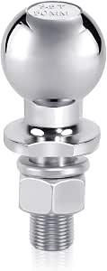 AOROPS Trailer Hitch Ball 50mm 3.5T Tow Ball Head Bolt, Towing Hitch ...