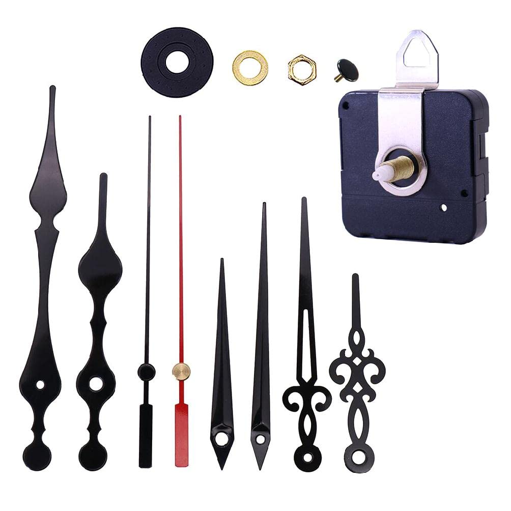 Buy Diy Set Shaft Length High Torque Movement Metal Hook Metal Clock ...