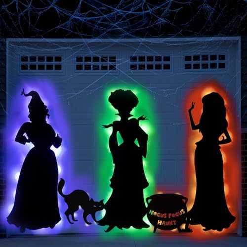 Amazon.com: VABAMNA Hocus Pocus Halloween Decorations - Outdoor 5pcs ...