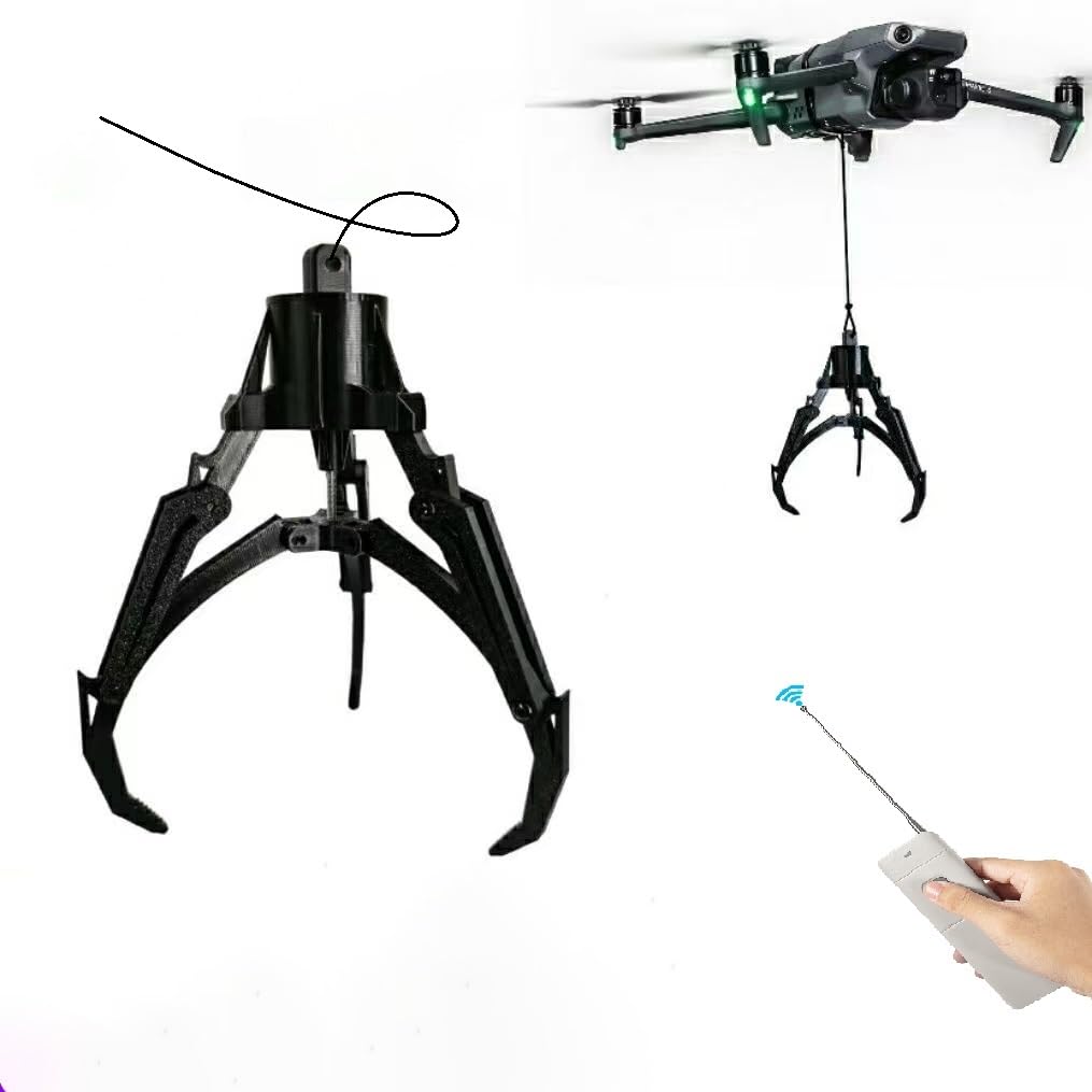Amazon.com: Drone Intelligent Manipulator Mantis Claw Hook Grabber Kit ...
