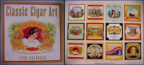 Classic Cigar Art: Phoenix Press: Amazon.com: Books
