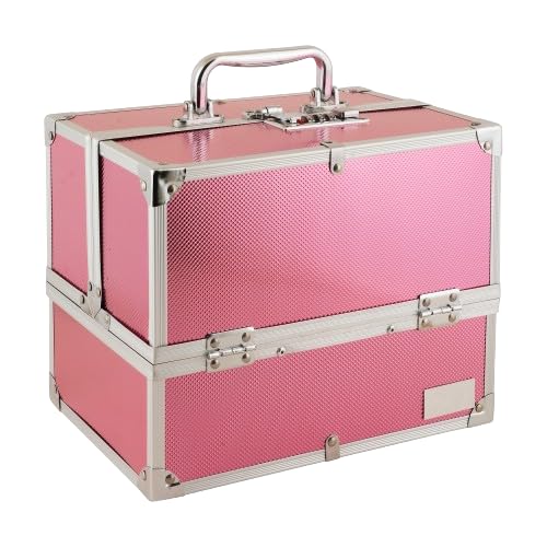 Buy Clarabae Vanity Box for Women Makeup Organizer Box Clip-and-Go Makeup Bag with Six Tray ...