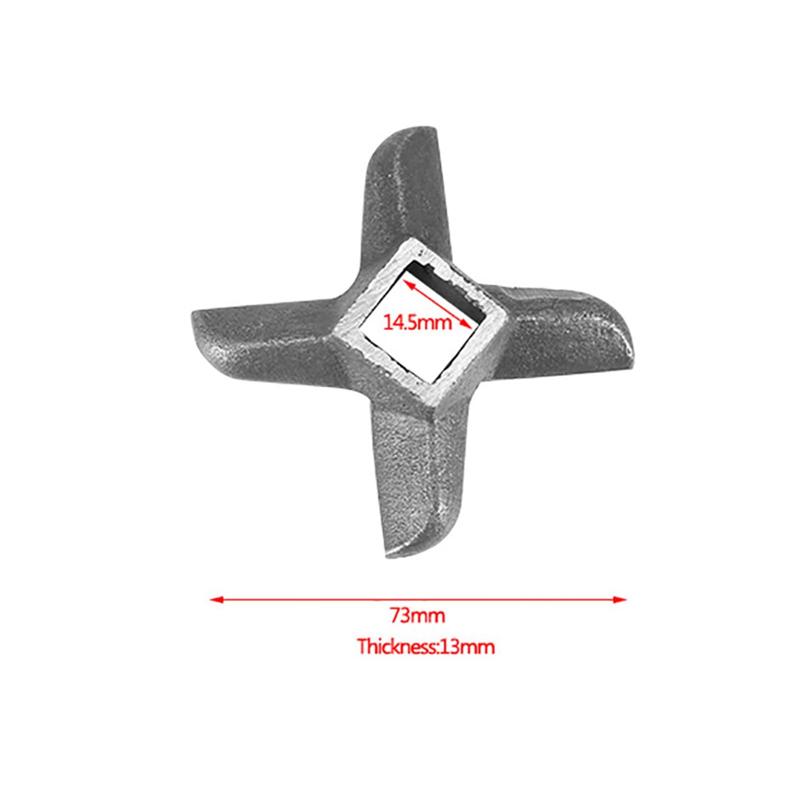 Snapklik.com : Sunicon Grinder Blade, Professional Cross Shaped Steel ...