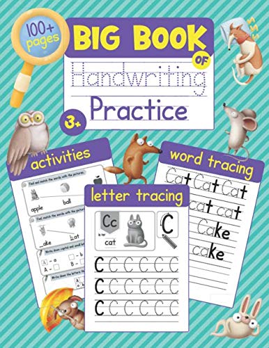 Big Book of Handwriting Practice: Lots of Letter Tracing Practice, Word ...