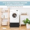 Amazon.com: Ilyapa Washer and Dryer Stand - 28x28x16 in. Universal ...