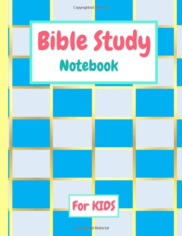 Bible Study Notebook for Kids: SOAP Journal | Kids Bible Study Workbook ...