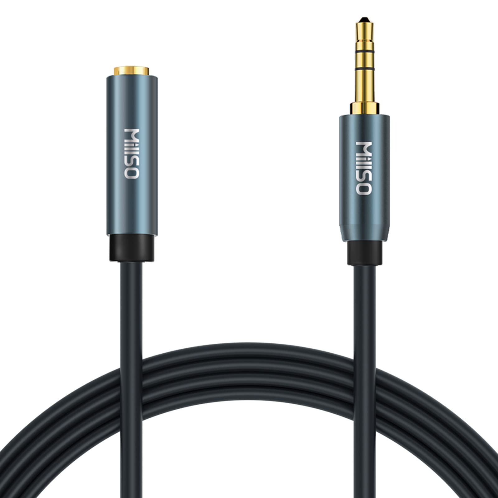 Amazon | MillSO イヤホン 延長コード ステレオオーディオ延長ケーブル 3.5mmステレオミニプラグ オス-メス 延長用 オーディオケーブル 高音質 金メッキ 高耐久仕様 ...
