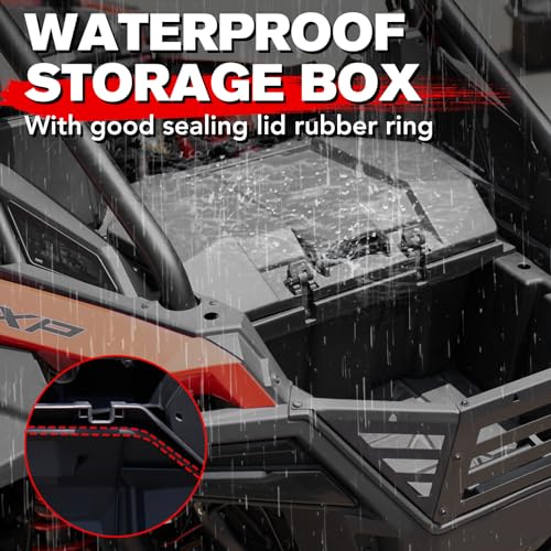 Snapklik.com : A & UTV PRO 73 QT Rear Cargo Box For 2020-2023 Polaris ...