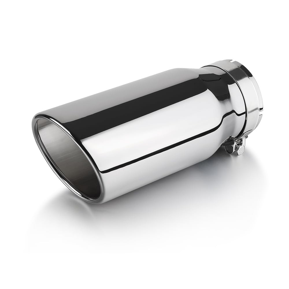 Amazon.com: Autarboor 4 Inch Inlet Exhaust Tip,4" Inlet 5" Outlet 12 ...