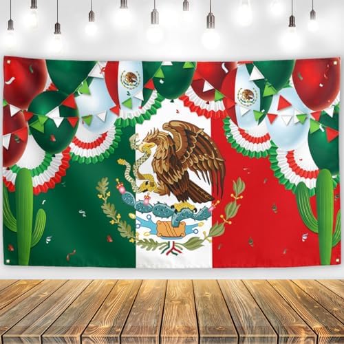 Amazon.com: Mexican Independence Day Decorations Mexican Banner Sign ...