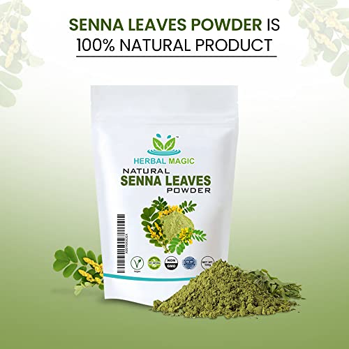 Herbal Magic’s Pure & Natural Senna Leaves Powder-Also Known As-East ...