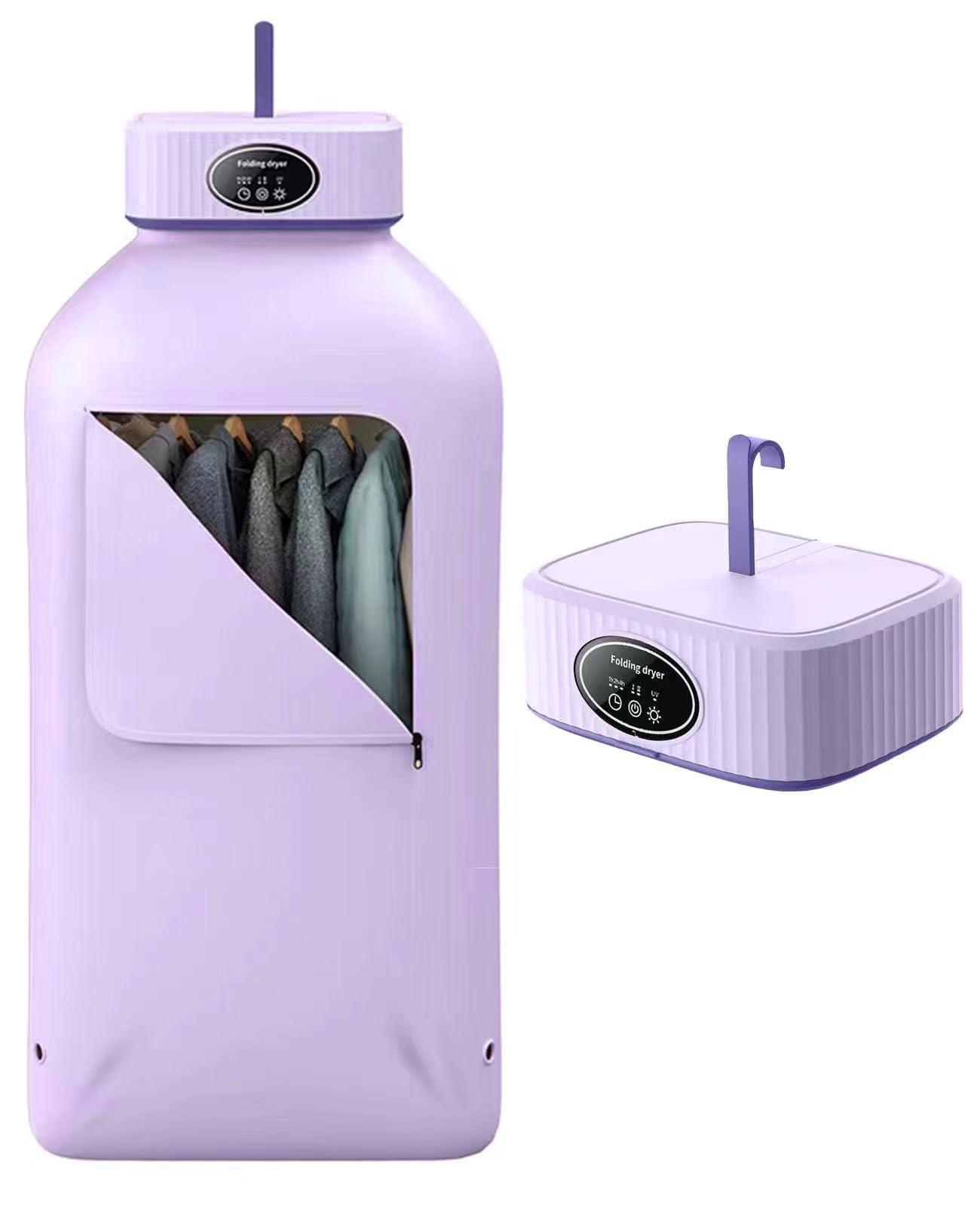 Amazon.com: Portable Clothes Dryer, Foldable Dryers for Laundry 360 ...