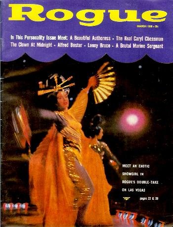 Rogue - March 1960: Vintage Nudie Mag - Vegas Showgirls, Lenny Bruce ...