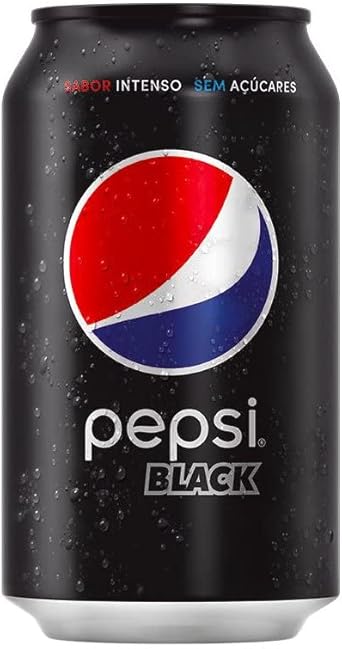 Pepsi Black Sem Açúcar - Refrigerante, Lata 350ml : Amazon.com.br ...