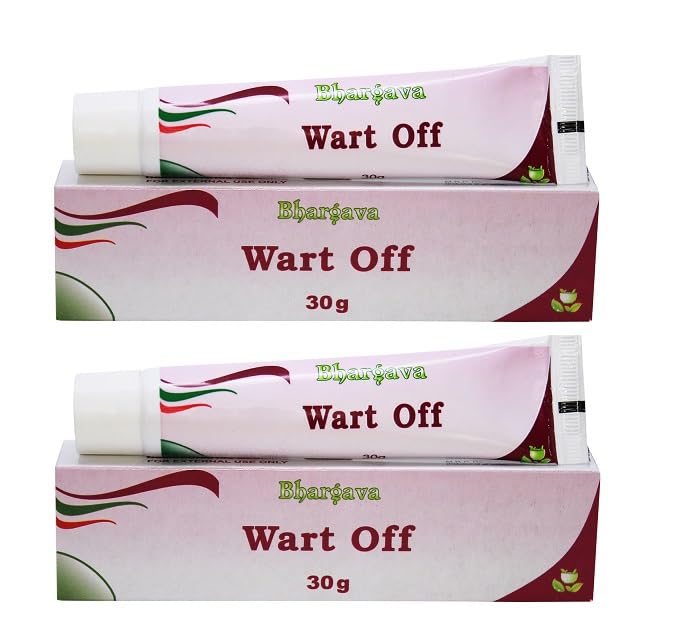 Buy Wart off Cream 30gm Bhargava (Pack Of 2) Online at Low Prices in ...
