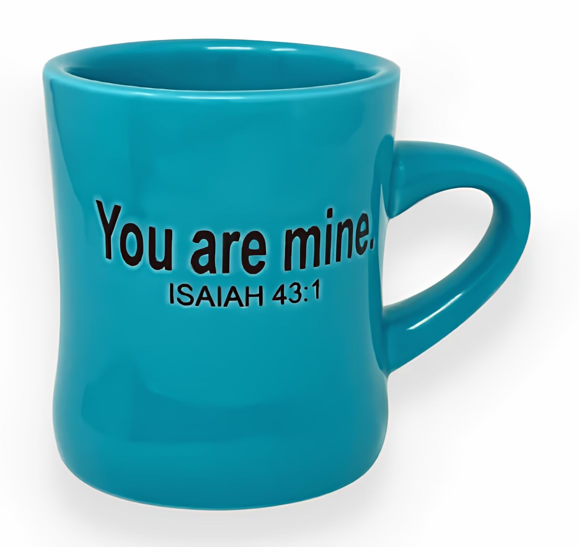 Amazon.com | The Chosen: You Are Mine Mug - 11 Oz. - Teal: Coffee Cups ...