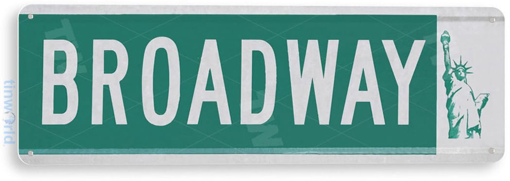Broadway Street Signs