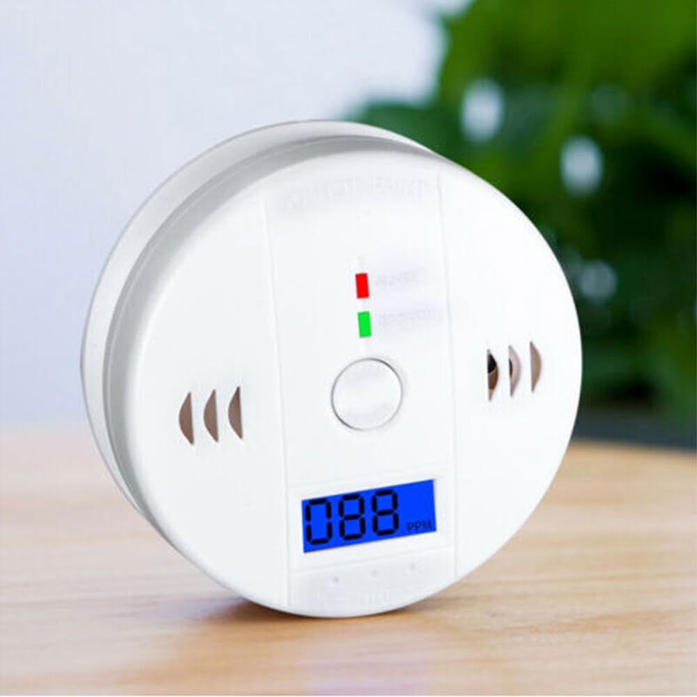 Carbon Monoxide Detector Alarm, CO Alarms for Kitchen Basements Travel ...