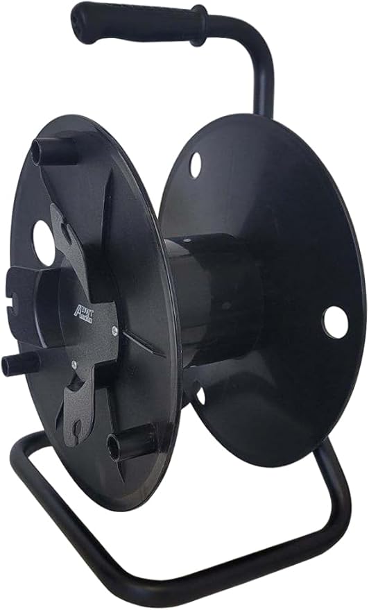 Audio2000'S ADC271CB Deluxe Portable Cable Reel/Cord Reel, Capacity ...