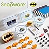 Amazon.com: Snapware 8-Pc Plastic Food Storage Containers Set, 4.6-Cup ...