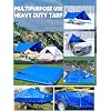Rain Pro 9x9 Ft 180 GSM Waterproof Blue Tarpaulin Sheet | 100% ...