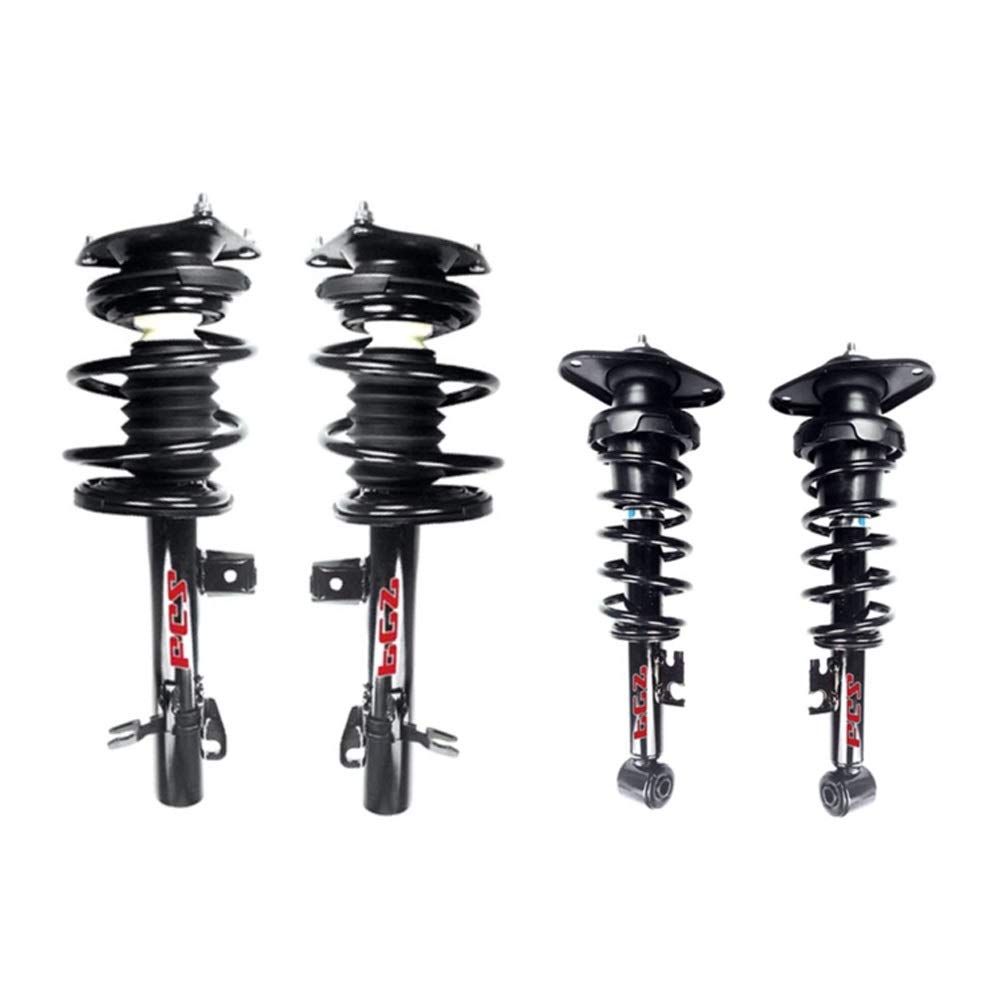 Amazon.com: FCS Front Rear Strut Coil Spring Assemblies Kit For Mini ...