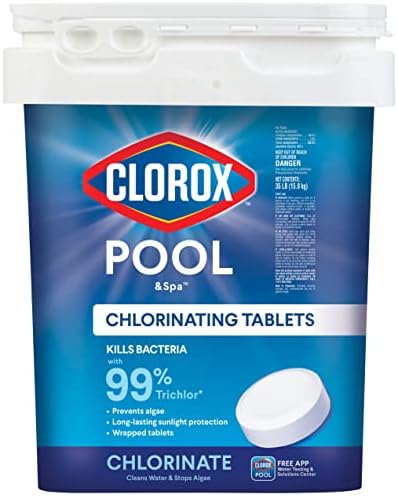Amazon.com : Clorox® Pool&Spa™ XtraBlue 3” Swimming Pool Chlorinating ...