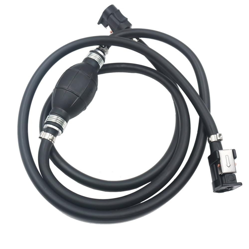 Amazon.com: 2.1m/6.88ft 5/16" 8mm Fuel Line Hose with Connector, Hand ...