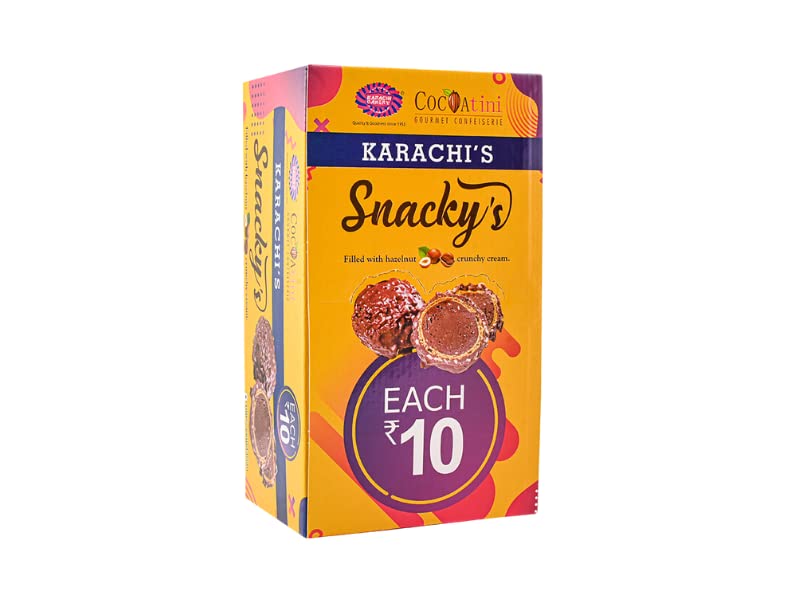 Karachi's Snacky's (Cocoatini Gourmet Confeiserie) 450Gram Cardboard ...