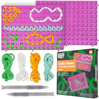 Amazon.com: SPARK & WOW Calm Down Threading Boards | Plumly | Set of 2 ...