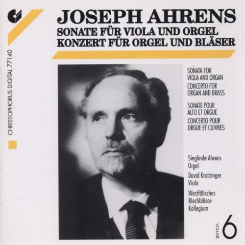 Sonate für Viola und Orgel u.a. - Ahrens,S., Krotzinger, Wbk., Ahrens,J ...