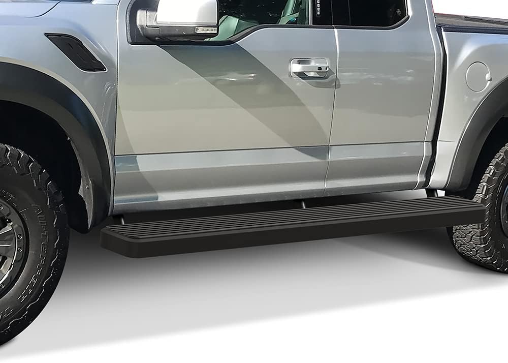 Amazon.com: APS Wheel to Wheel Running Boards 6in Compatible with Ford ...