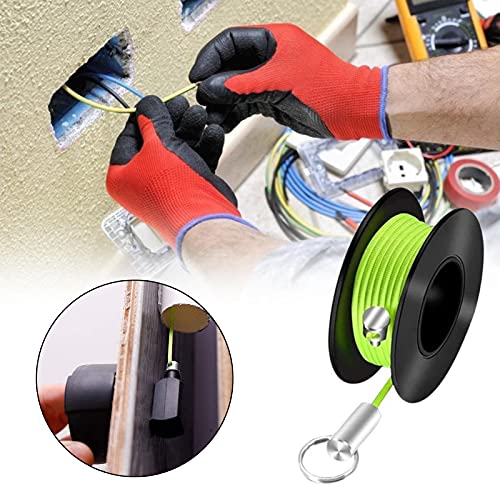 Guide Fil Magnétique Tire Fils Electrique Passe Fil Magnetique Enfile ...