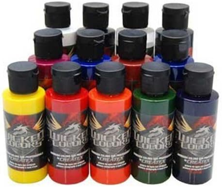 Amazon.com: TOP 12 2 OUNCE CREATEX WICKED DETAIL COLORS AND REDUCER