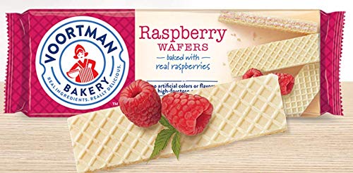 Amazon.com: Voortman Raspberry Wafers 10.6oz (Pack of 4) : Grocery ...