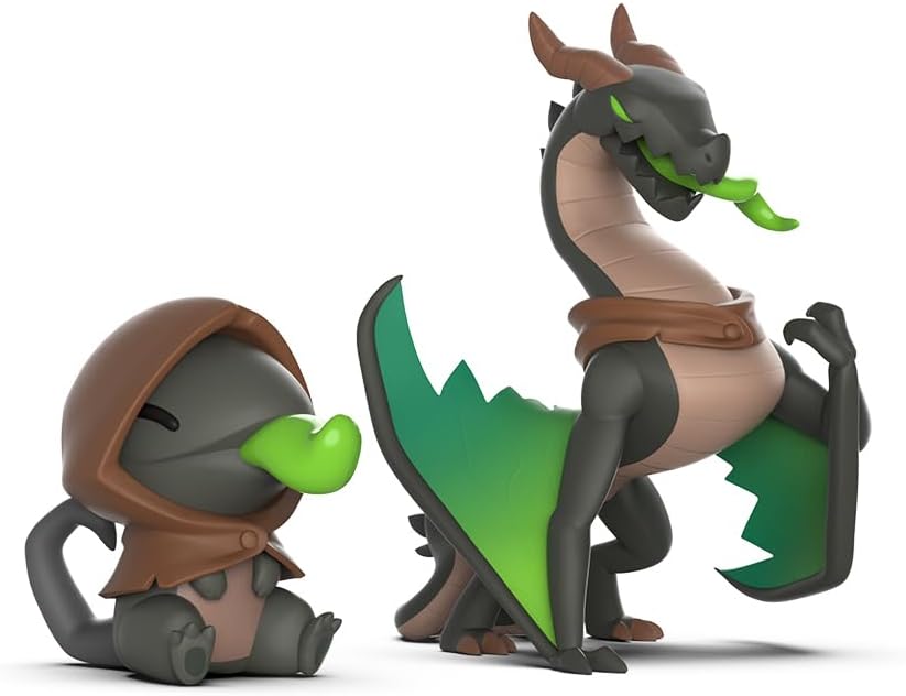 TeeTurtle Casting Shadows Vinyl Figure Set - Haze Greentongue & Haze ...