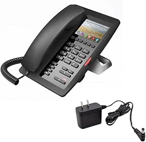 Amazon.com : Fanvil - H5 Elegant Hotel IP Phone 2 SIP accounts 3.5' Color Display PoE HD Voice ...