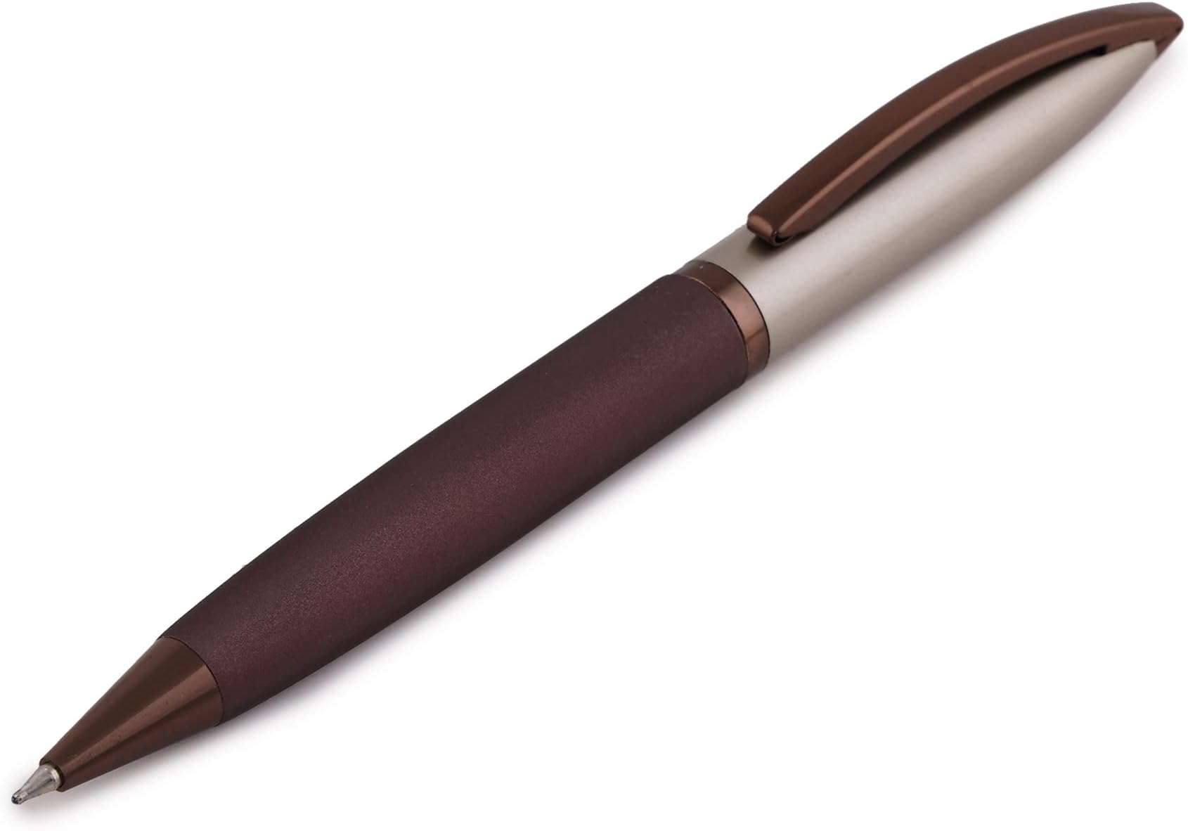 crewtone 7013 Stunning Matt Coffee Finish with Silver Cap, Crafted Clip ...
