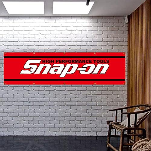 Amazon.com : Bofanio Flag Compatible with Snap-on Flag Tools Car Banner ...
